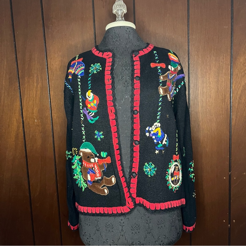 Designer Originals Studio Christmas Cardigan Sweater … - Gem